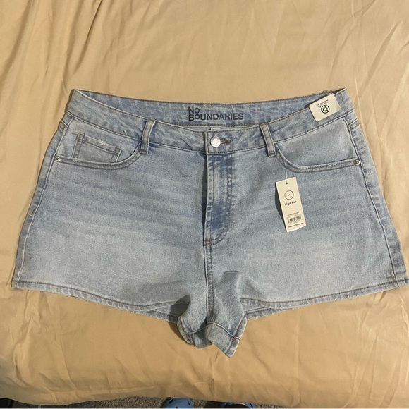 No Boundaries | Shorts | No Boundaries Light Blue Denim Shorts Nwt ...